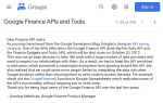 How To Use The Google Finance API in 2024 | Market Data