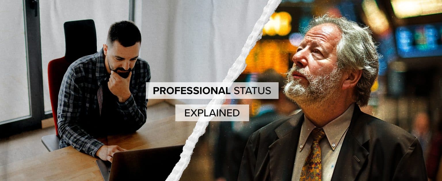 Professional Status Explained: What Every User Needs to Know | Market Data